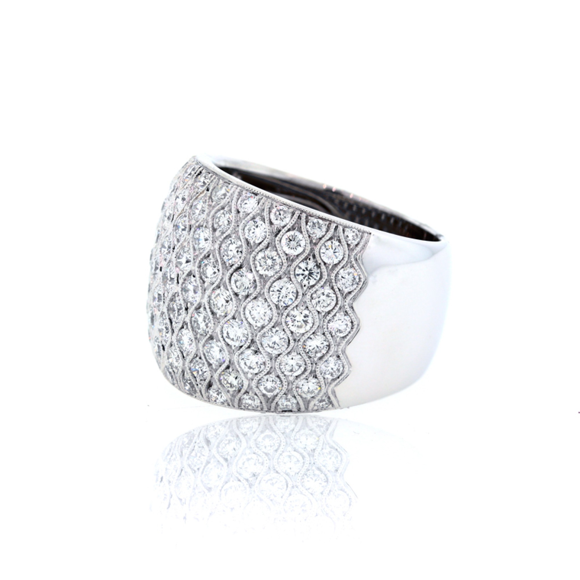 Wide Diamond Pave Ring,Cheap Diamond Engagement Rings, Buy Cheap ...